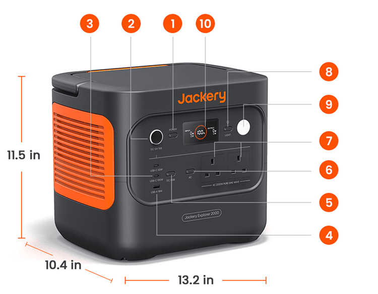 Jackery Explorer 2000 v2 Portable Power Station - Jackery UK – Jackery ...